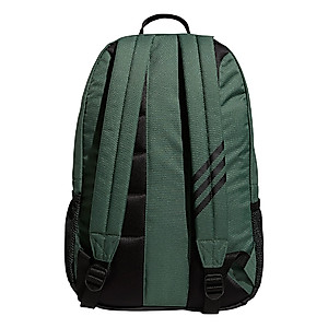 adidas Originals National 2.0 Backpack, Green Oxide/Black/Gold Metallic, One Size