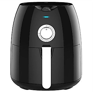 Air Fryer for Home Use 4.5L Electric Fryer LED Touch Screen Oven French Fries Machine Double Pot Large Capacity with Timing Function White Every Family