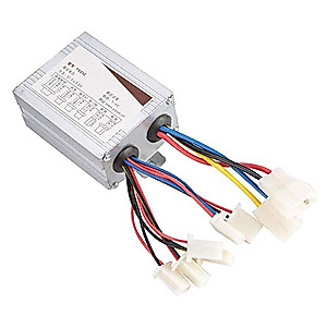 Vbestlife 500W 36V Brushed DC Motor Speed &Controller, Throttle Twist Grips E-Bike Scooter Tricycle Speed Controller Motor (500W 36V)