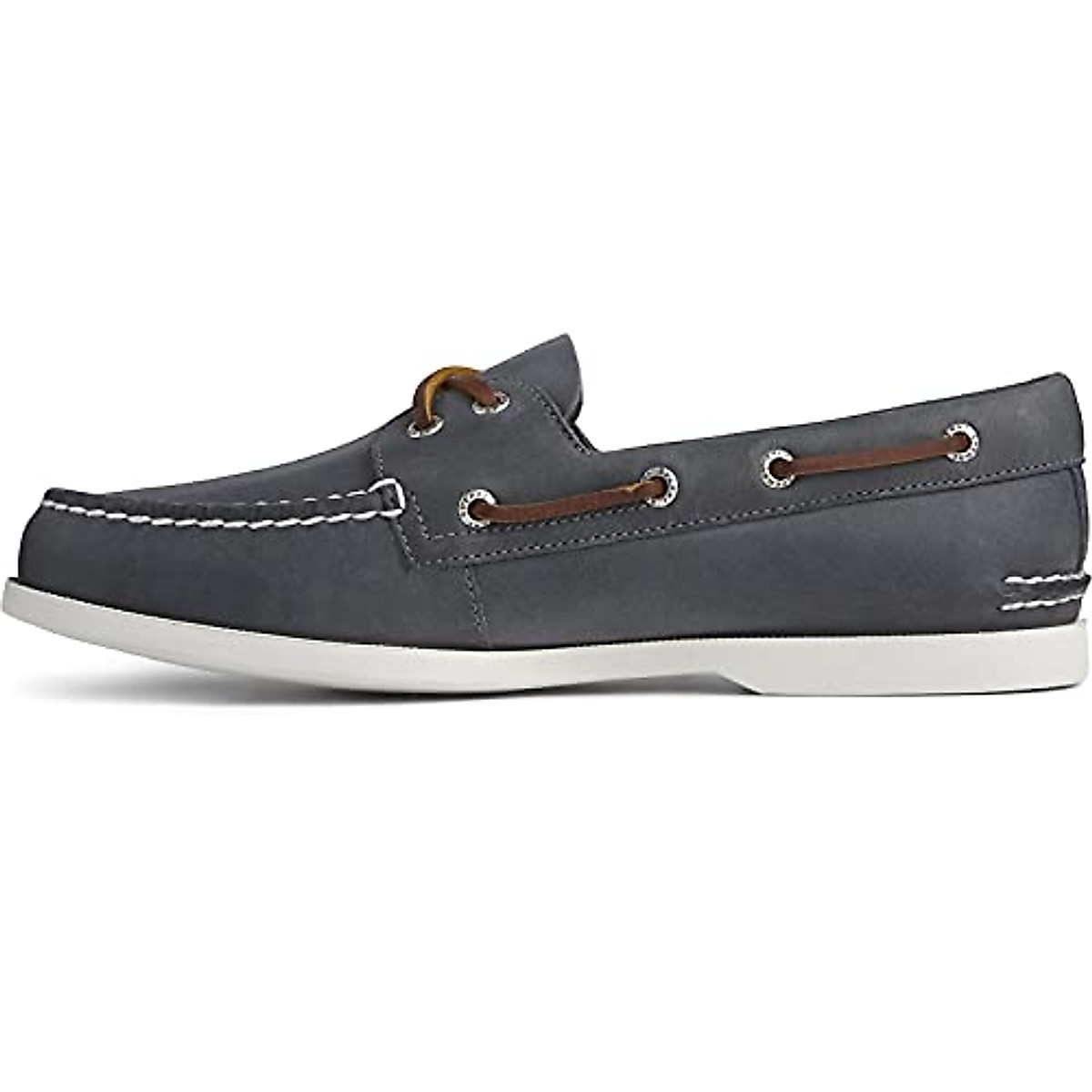 Sperry Men's Authentic Original Plushwave Boat Shoe, Navy, 10.5 M US