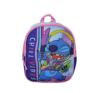 Bioworld Stitch 11" Mini Backpack- chill Vibes