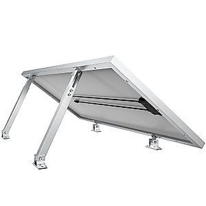 RICH SOLAR Adjustable Solar Panel Tilt Mount Brackets Support up to 300 Watt Solar Panel for Roof, RV, Boat and Any Flat Surface, for on-Grid/Off-Grid Systems