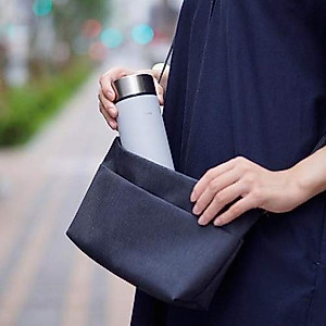 Hario Stick Bottle Insulated Travel Mug, 350ml, Grey