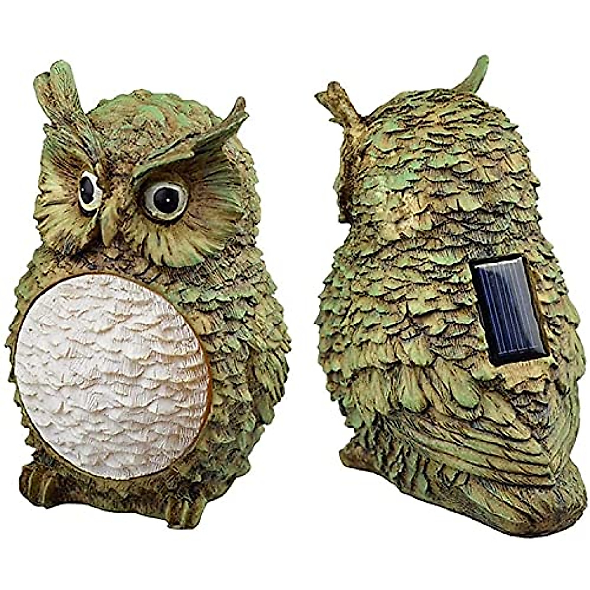 ZYPNB Solar Garden Light Owl Lawn Lamp Waterproof Solar Lights, Outdoor Lighting Night Light Decorative Home Garden, LED Solar Garden Light
