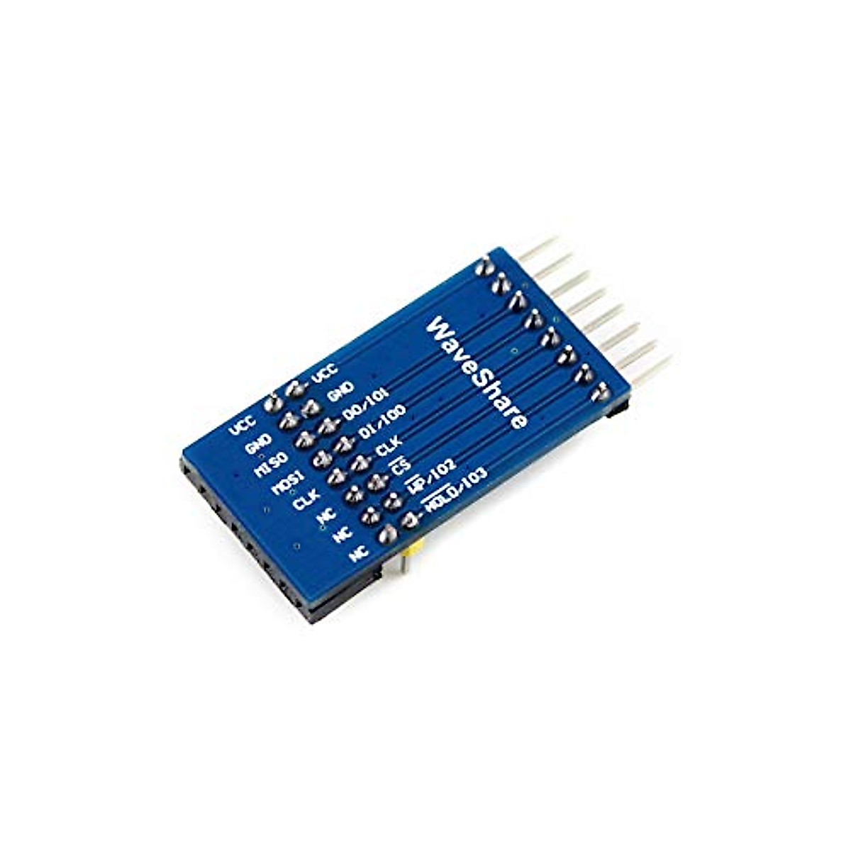 Waveshare Onboard Serial NOR Flash Memory W25Q128JV DataFlash Module Supports STM32F7 Series Quad-SPI Interface