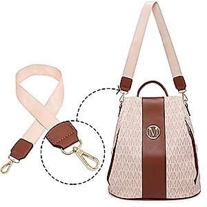 MKP Women Fashion Backpack Handbags with Matching Wallet