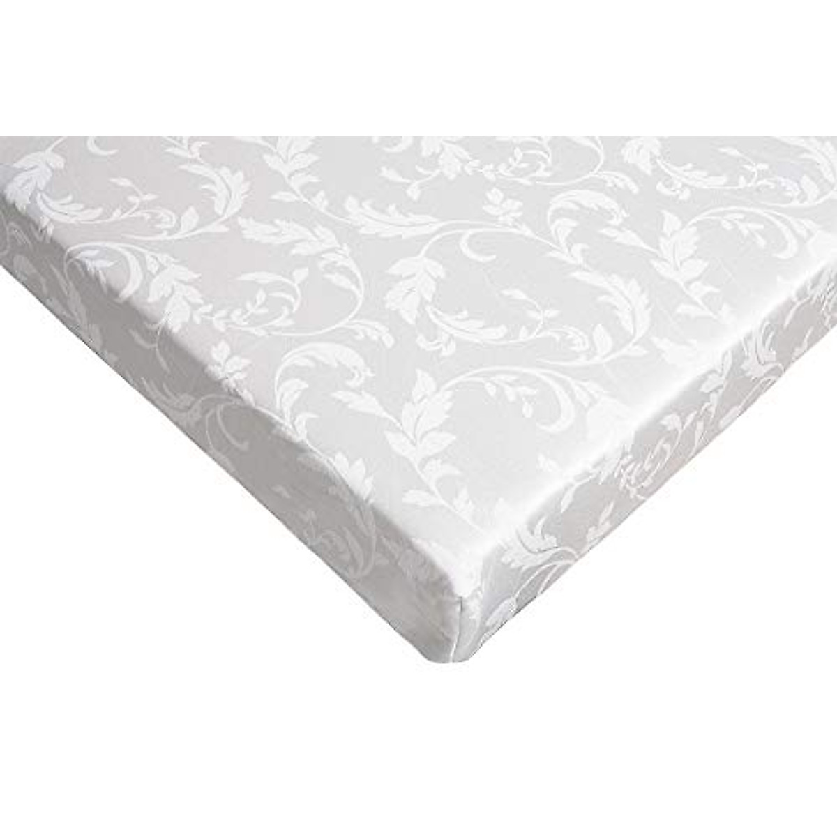 DHP Carter 6 Inch Twin Mattress with Thermobonded Core and Jacquard Cover, White