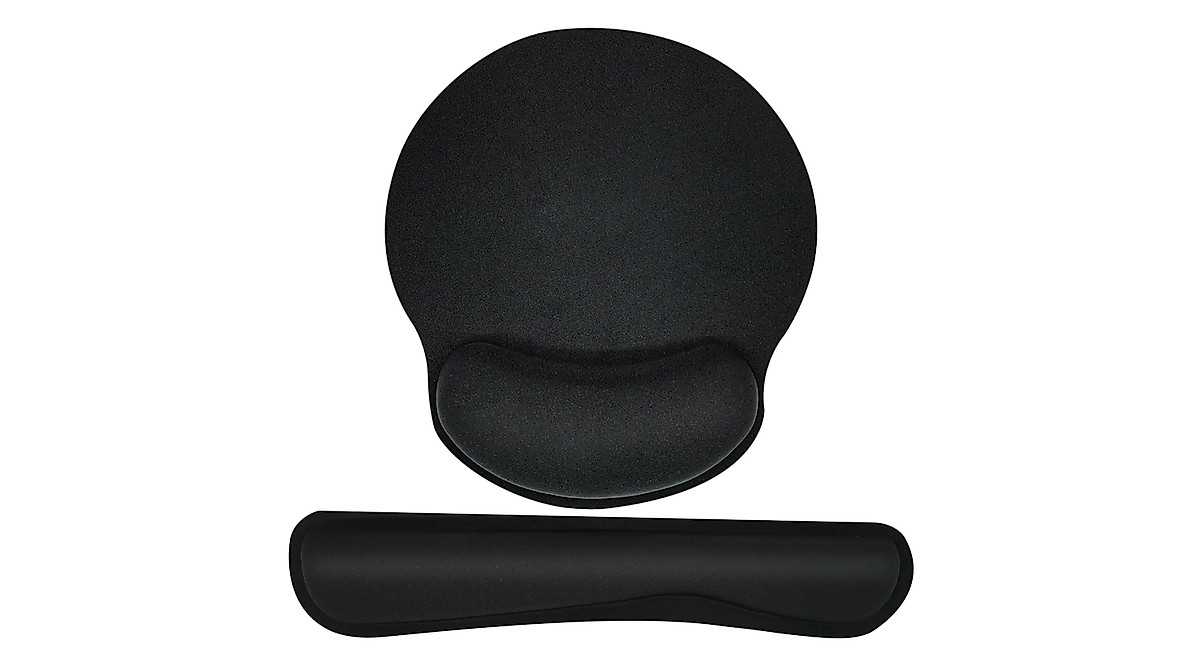 Ergonomic Keyboard & Mouse Wrist Rest Set for Comfort & Pain Relief