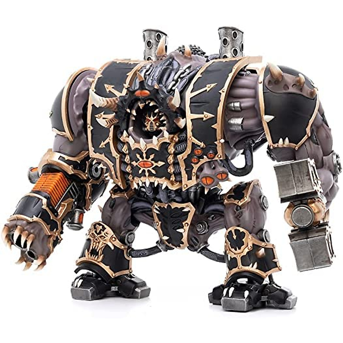 JOYTOY 1/18 Warhammer 40,000 Action Figure Black Legion Helbrute 9-Inch Collection Model Christmas Birthday Gift