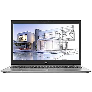HP ZBook 15u G5 5KG19UC#ABA Mobile Workstation Laptop (Intel i7-8650U 4-Core, 16GB RAM, 256GB SSD, Intel UHD Graphics 620, 15.6" Full HD (1920x1080) Gray (Renewed)