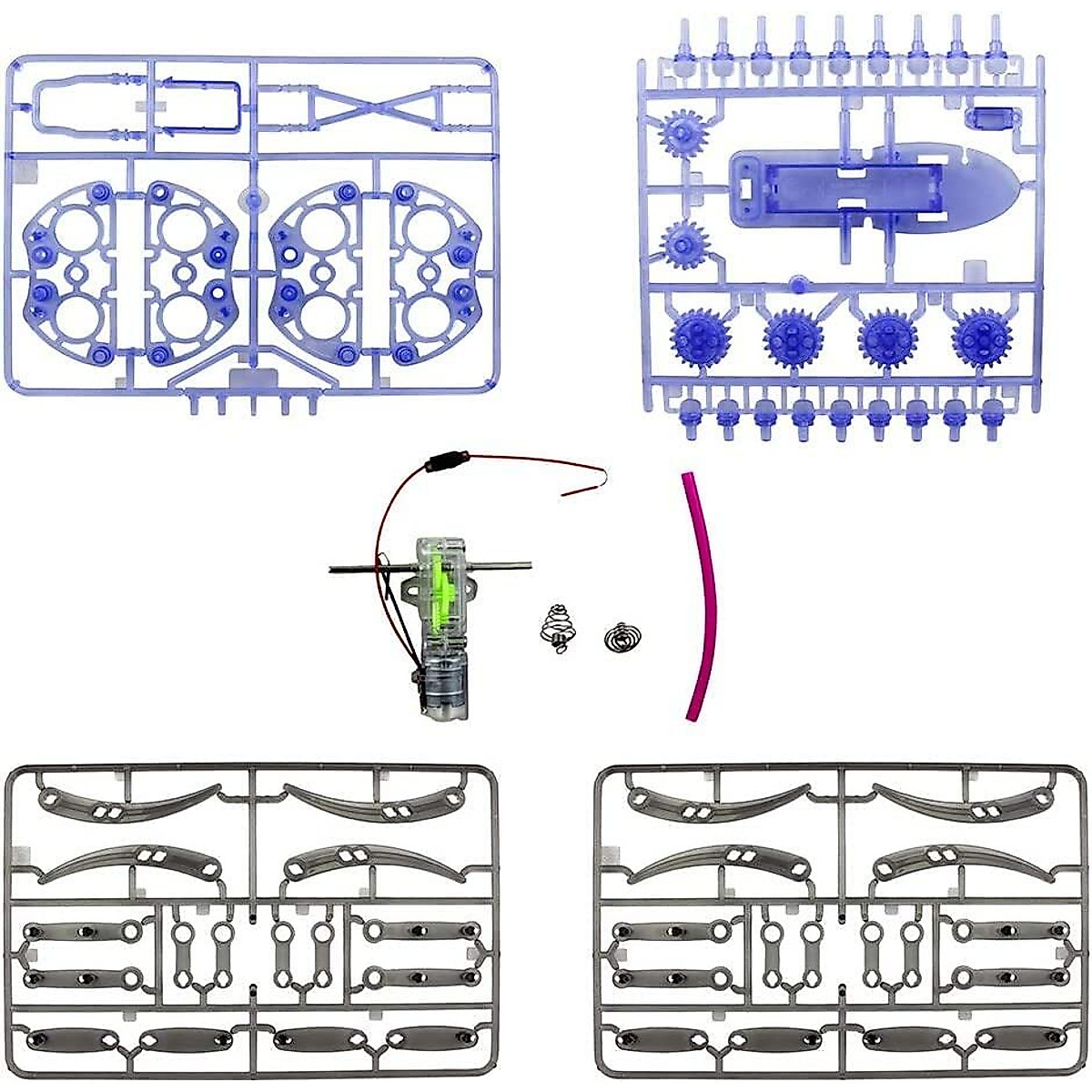 AITREASURE DIY Spider Robot Building Kits Assemble Educational Scientific Robot Toys Robot Spider Toys Kids Gift STEM Toy