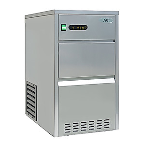 SPT IM-441C 44 lbs Automatic Stainless Steel Ice Maker