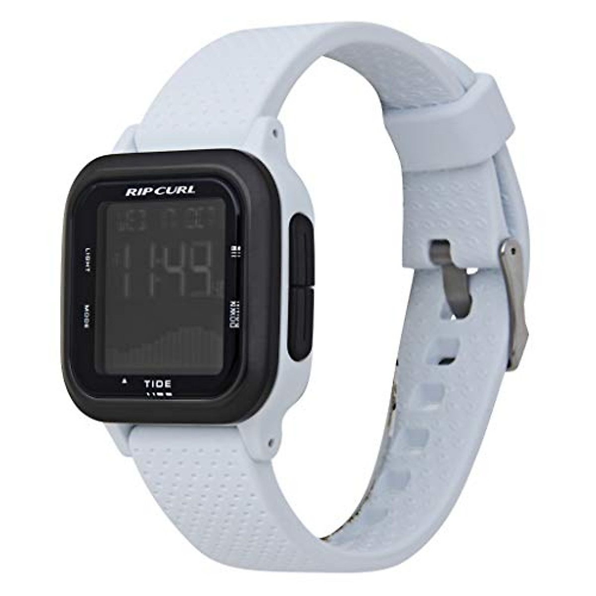 Rip Curl Men's Quartz Sport Watch with Silicone Strap, White, 22 (Model: A1139GWHI1SZ)