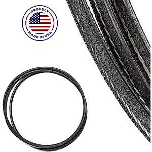 Drive V Belt Fits - Sj627E Snow Joe Sj627E Impeller - High Strength Rubber Belt - Replacement Drive Belt - Made In The USA - Motor Drive Belt