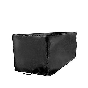 Sturdy Covers Deck Box Defender Cover - All-Season Outdoor Deck Box Cover (Black, Medium)
