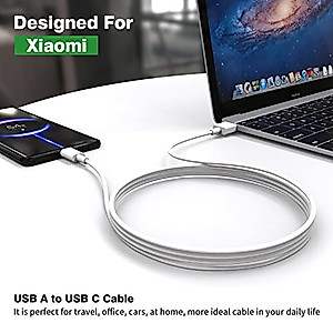 Jelanry USB C Cable USB Type C Cable, 120W HyperCharge Turbo Charging, 6A Fast Charging for Xiaomi Pad 5 12 Pro 12 12X 11T Pro 11 Lite 5G NE, Redmi 10 2022 Note 11 Pro 5G Note 11/ 11s, 6.6ft 2Pack
