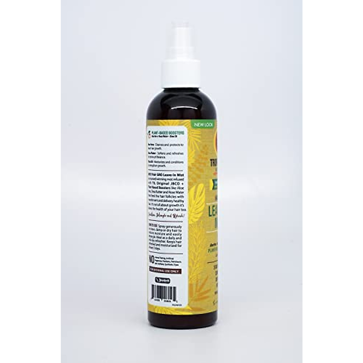 Tropic Isle Living Jamaican Black Castor Oil Daily Hair Gro Leave-in Conditioning Mist & Detangler 8oz | Paraben & Sulfate FREE | All Hair Types | Restores Moisture & Gently Detangles