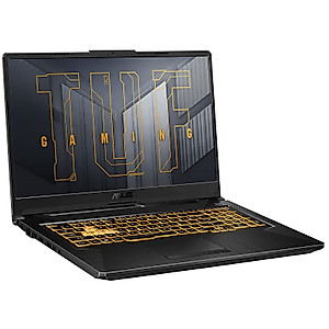 2021 ASUS TUF Gaming F17 FX706HE-211.TM17 (i5-11260H, 16GB RAM, 512GB NVMe SSD, RTX 3050Ti 4GB, 17.3" FHD 144Hz, Windows 10) Gaming Notebook - Eclipse Gray