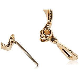 Anne Klein Classics Gold-Tone Band Hoop Earrings