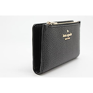 Kate Spade New York Leila Small Slim Bifold Wallet Black
