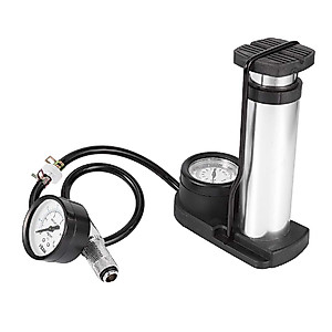 753 Water Leakage Tester, Double Barometer Air Pressure Guage for Computer Water Cooling System, Computer Water Cooling System Water Tank Leak Test Detector