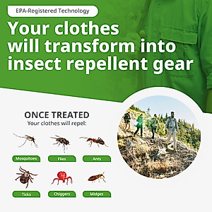 Insect Shield Easy Pack - Send in Your Clothes for Permethrin Repellent Treatment - Service for Your Own Clothes - 21 Day Turnaround Time