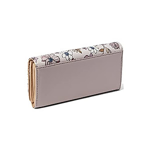 NINE WEST Wildwood Slg Organizer Bifold Wallet Magnolia Floral One Size