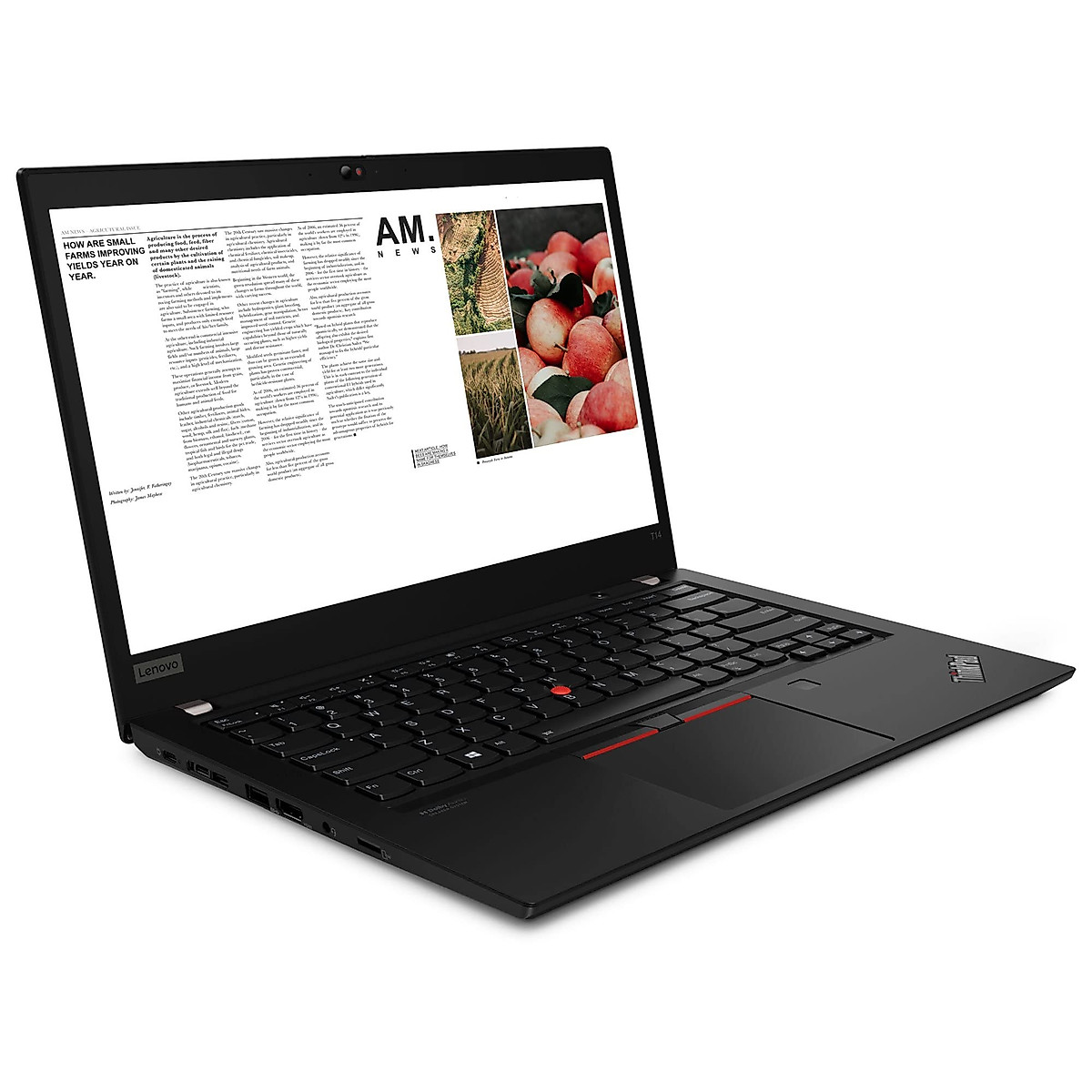 Lenovo ThinkPad T14 Gen 2 14" FHD 300nits Business Laptop, Intel Quad-Core i5-1135G7 (Beat i7-1065G7), 24GB DDR4 RAM, 1TB PCIe SSD, WiFi6, BT5.2, Backlit Keyboard, Windows 10 Pro, Conference Speaker