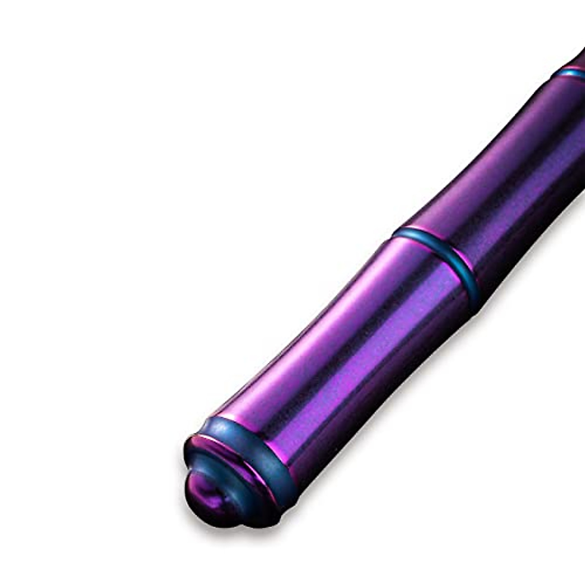 WeKnife Syrinx Titanium Metal Pen, Luxury Executive Lightweight Ballpoint Pen, with 2 Extra Black Ink Refill Collectors Novelty Pocket EDC Heavy Duty Writing Pens for Men & Women TP-04D