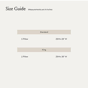 BOLL & BRANCH Down Alternative Pillow - Medium, King - Cooling Shell - Hypoallergenic Primaloft Luxury Down Alternative Fill - Superior Support