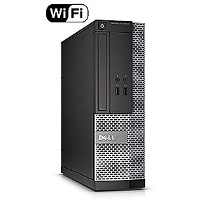 DELL Optiplex 3020 SFF Slim Desktop Computer, Intel Core i3 4130 3.40 GHz, 4GB RAM, 500GB HDD, DVDRW, USB 3.0, Windows 10 Pro 64 Bit (Renewed)']