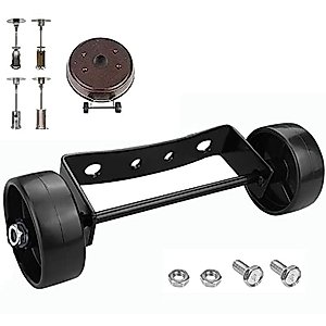 Universal Patio Heater Wheel Kit-Easy to Move/Install-Gas Patio Heater Replacement Universal Movable Wheel, Patio Heater Parts Outdoor Umbrella Gas Heater Wheel