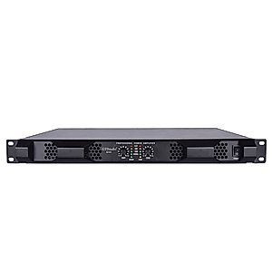GTD Audio 2 Channel 2500 Watts 1u Stereo Professional Power Amplifier Pro DJ PA AMP