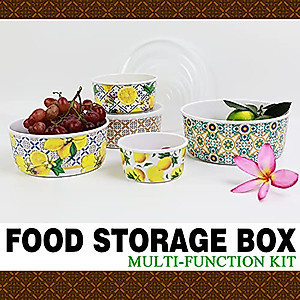 Zog 10 Pieces Airtight Food Storage Containers Set - BPA Free Kitchen and Pantry Organization Meal Prep Lunch Container with Durable Leak Proof Lids,Dishwasher Safe and Freezer Friendly