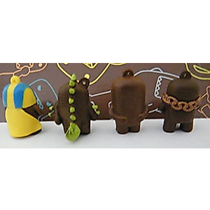 Domo Figure Set of 8 Vending Toys Very Funny