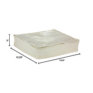 Household Essentials Sweater Storage Bag - Natural Canvas - Set of 2