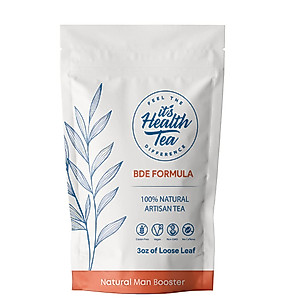 BDE Mens Energy Herbal Formula Functional Tea Blend Designed For Mens Health (3oz Loose Leaf Tea)