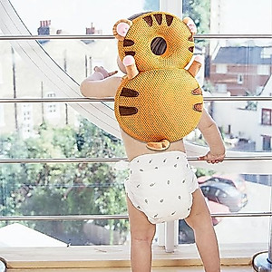 GBSELL Baby Walkers Protective,Toddler Adjustable Baby Head Protection, Safety Pad Backpack for 5-24 Months Baby Learning Walking Crawling,Baby Head Protection Pad. (B)