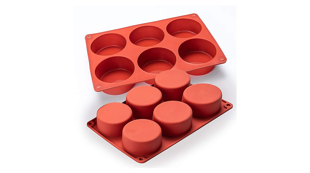Silicone Egg Molds - 2 Pack for Frittatas & Breakfast