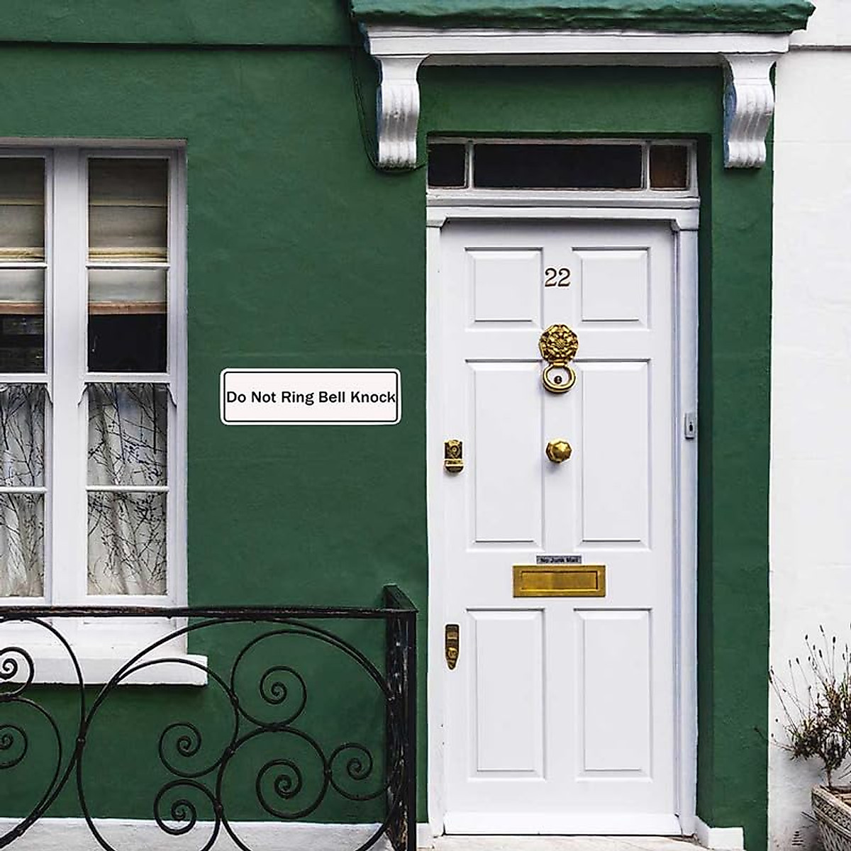 Apartment For Rent Sign 9 X 3 Inch Acrylic Plastic Sign With Symbols, Self-Adhesive, For Restaurant, Salons, Hotel, Motel, Rest Stops, Public Restrooms