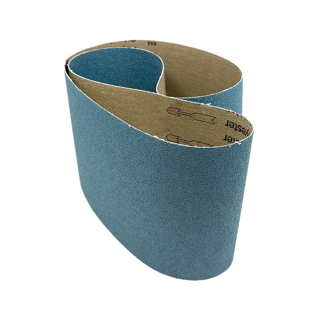 Benchmark Abrasives 6 x 48 Inch Sanding Belts with Zirconia Grains, Sand Paper for Metal Grinding, Sanding, Knife Polishing, Surface Blending Belt Sander Paper Belt for Woodworking (2 Pack), 60 Grit