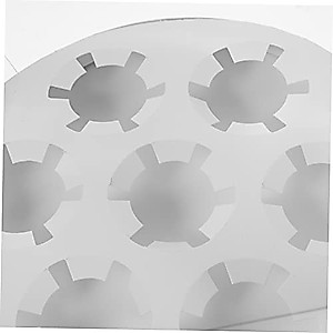 Abaodam 3pcs Cake Box Cupcake Transport Container Cupcake Holders Dessert Carrier Cupcake Storage Containers Cupcake Carrier with Lid Muffin Cake Carrier Cupcake Carrier with Cover