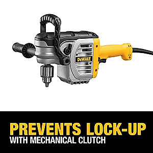 DEWALT Electric Drill, Stud & Joist with Clutch, 1/2-Inch, Variable Speed Reversible (DWD450)