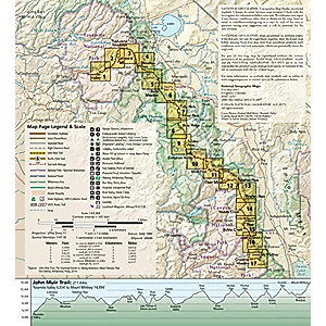 John Muir Trail Topographic Map Guide (National Geographic Topographic Map Guide) (National Geographic Topographic Map Guide, 1001)