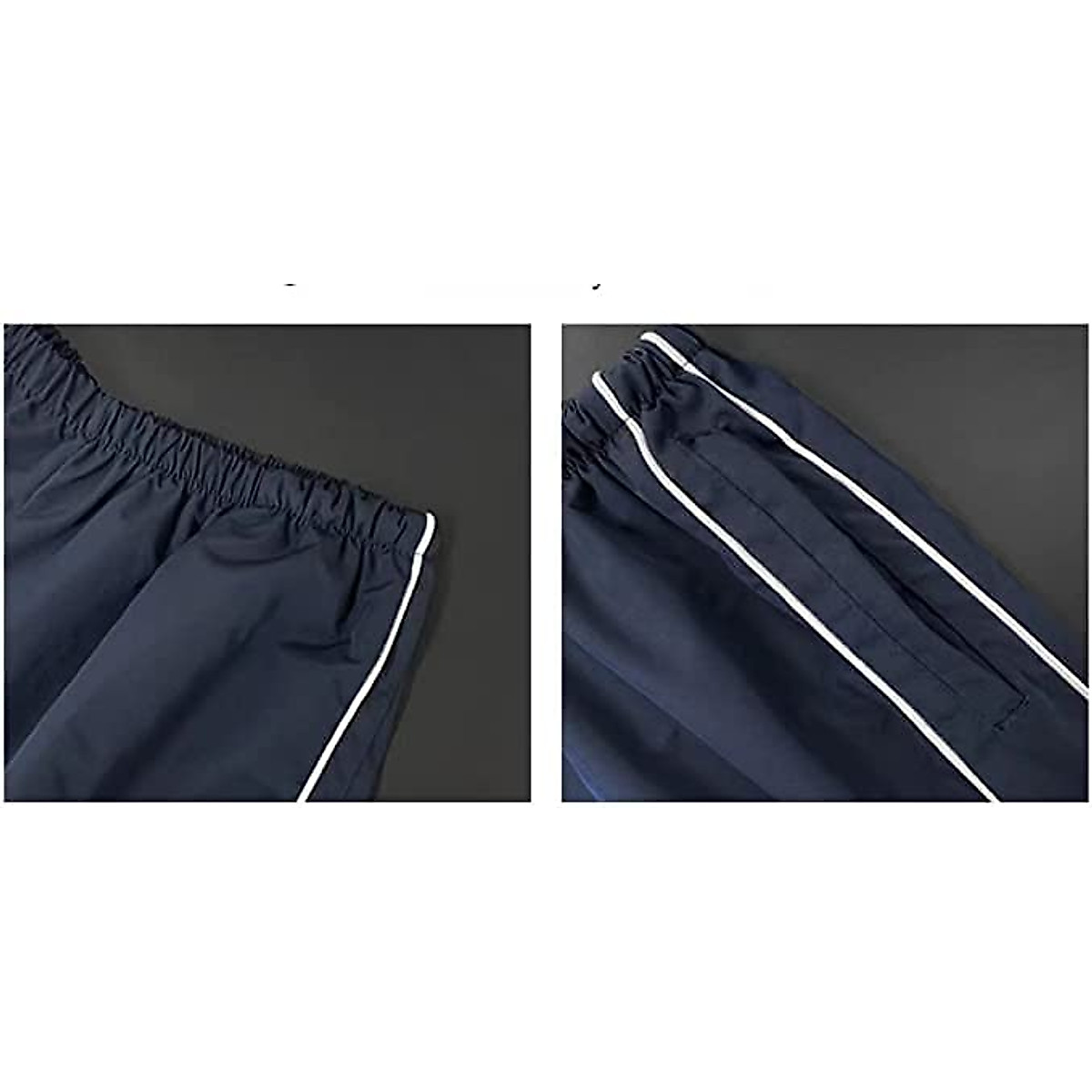 XPONNI Track Pants Women Baggy Pants Y2k Pants Parachute Pants for Women Y2K Clothing (Black,XS,X-Small)