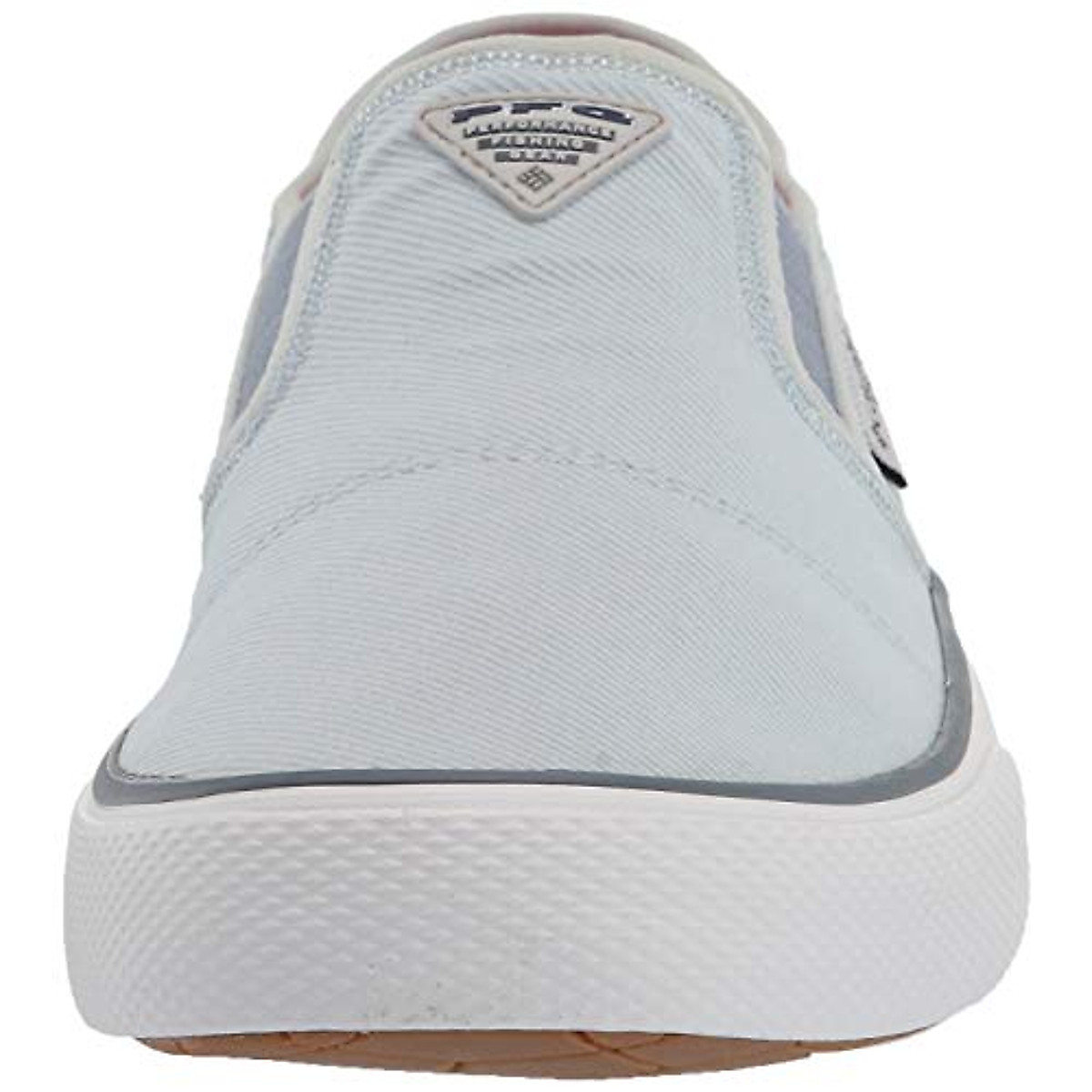 Columbia Womens Slack Water PFG Slip Boat Shoe, Mirage/Bright Poppy, 9 US