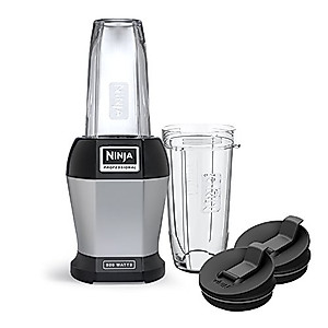 Nutri Ninja Pro Personal Blender with 900 Watt Base and Vitamin and Nutrient Extraction for Shakes and Smoothies with 18 and 24-Ounce Cups (BL450)