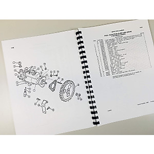 J I Case 1845C Uni Loader Parts Manual Catalog Skid Steer Assembly Exploded View Y