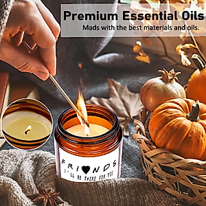 TLYHNXY 6 Pack Funny Fan Gifts,Ceramics Coffee Mugs,Scented Candle Soy Wax,Funny Fan Lover Merchandise,Friendly Inspired Gifts for Fans,Gifts for Her,Wife,Mom,Coworkers,Sister,Aunt