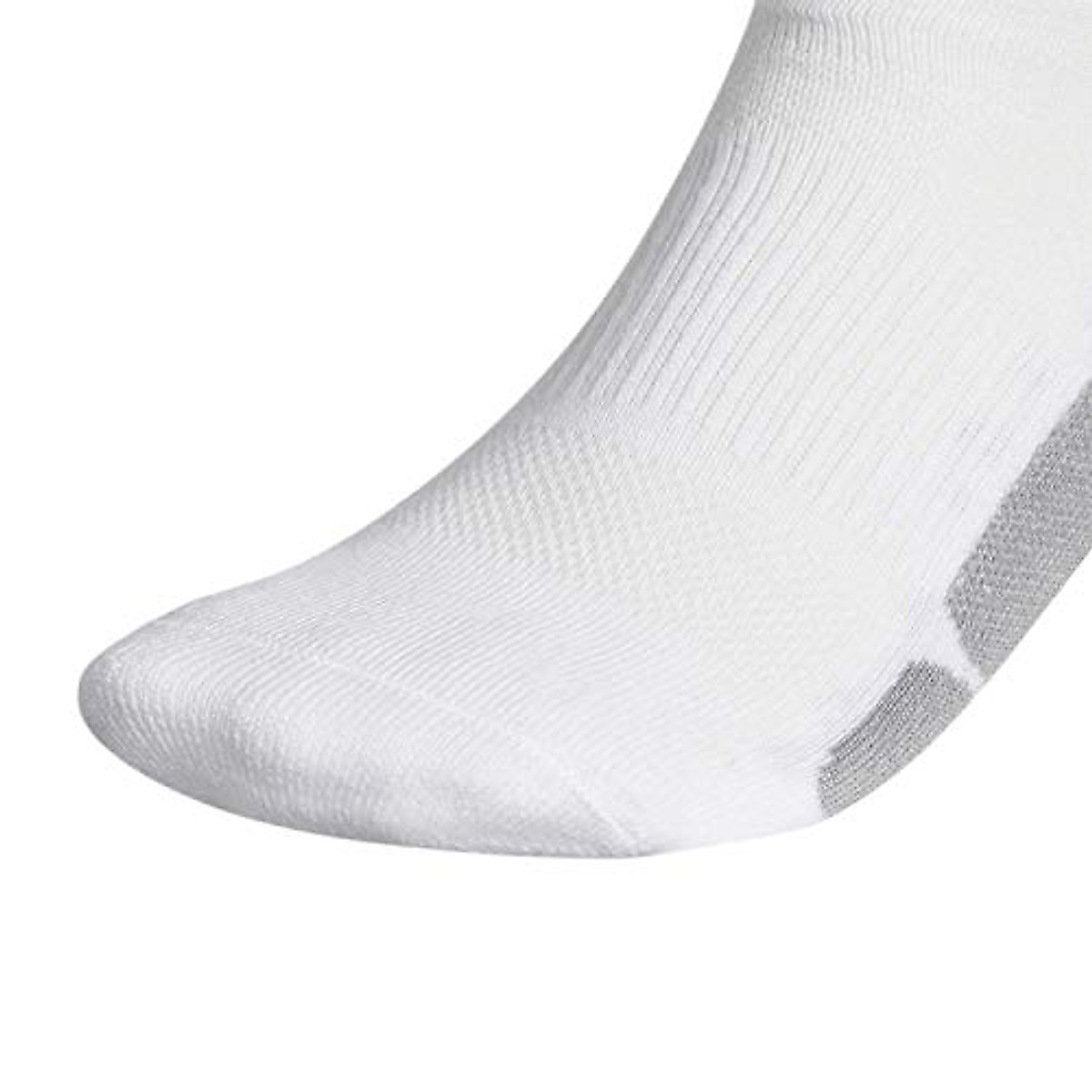 adidas Utility All Sport Over The Calf (OTC) Socks (1-Pair), White/Light Onix Grey/Black, Medium